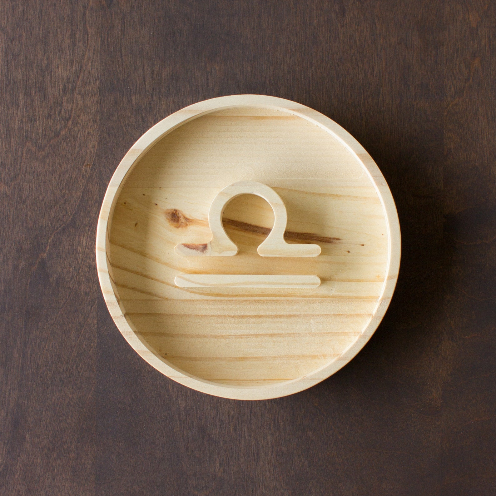 Libra Crystal Tray Wooden Crystal Tray Libra Crystal - Etsy