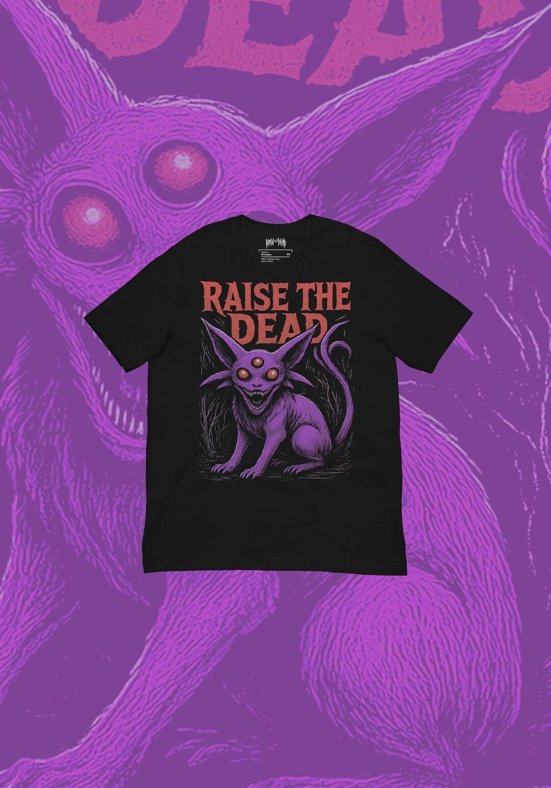 Espeon Horror Pokemon T-shirt - Etsy