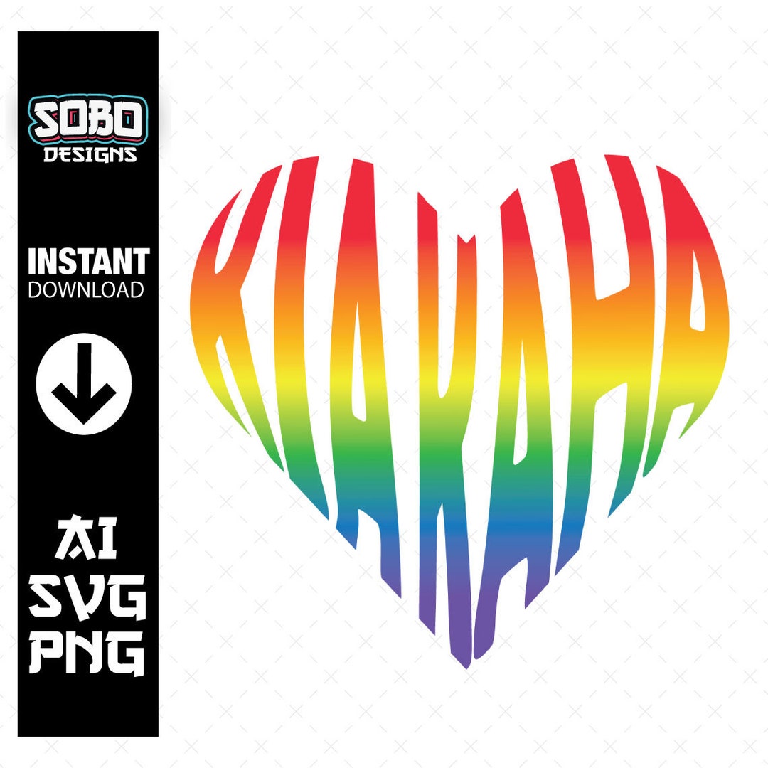 Kia Kaha New Zealand Maori SVG Graphic File for Cricut, Cameo, POD ...