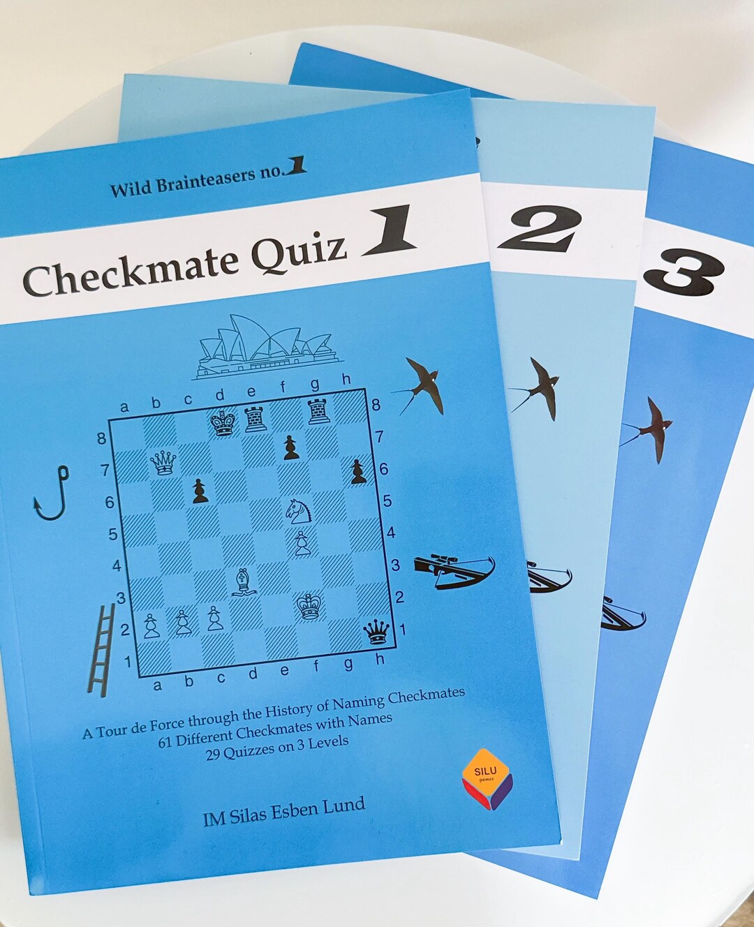 Signed Checkmate Quiz Book Series, Chess Puzzles - Etsy