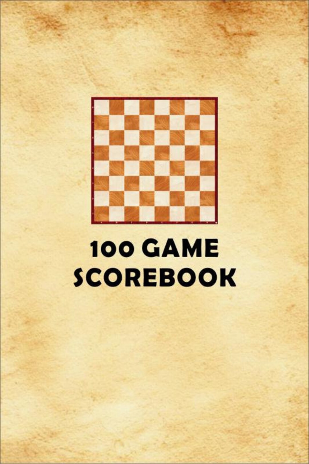 100 Games Chess Scorebook - Etsy
