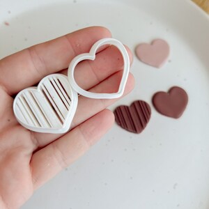 Hearts Polymer Clay Shape Cutter Clay Tool Clay Mould Valentine's Day ...