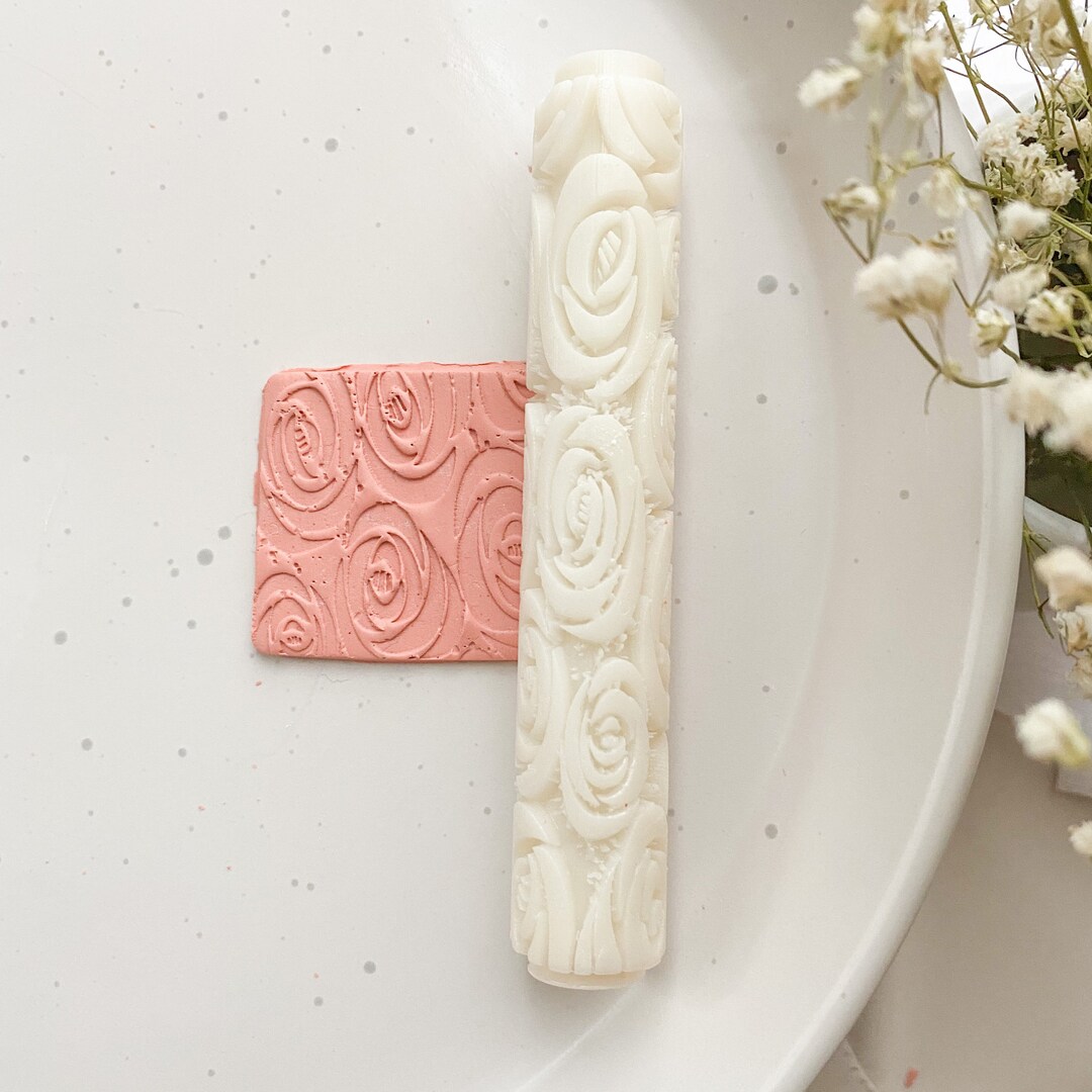 Polymer Clay Cutter Cutter Polymer Clay Texture Roses - Etsy