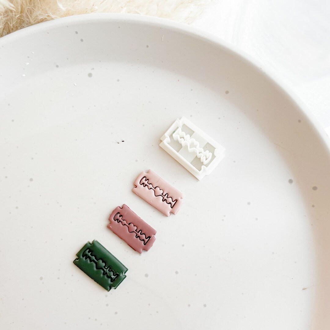 Razor Cutter Love Razor Clay Tool Clay Mould Valentine's Day Cutter ...