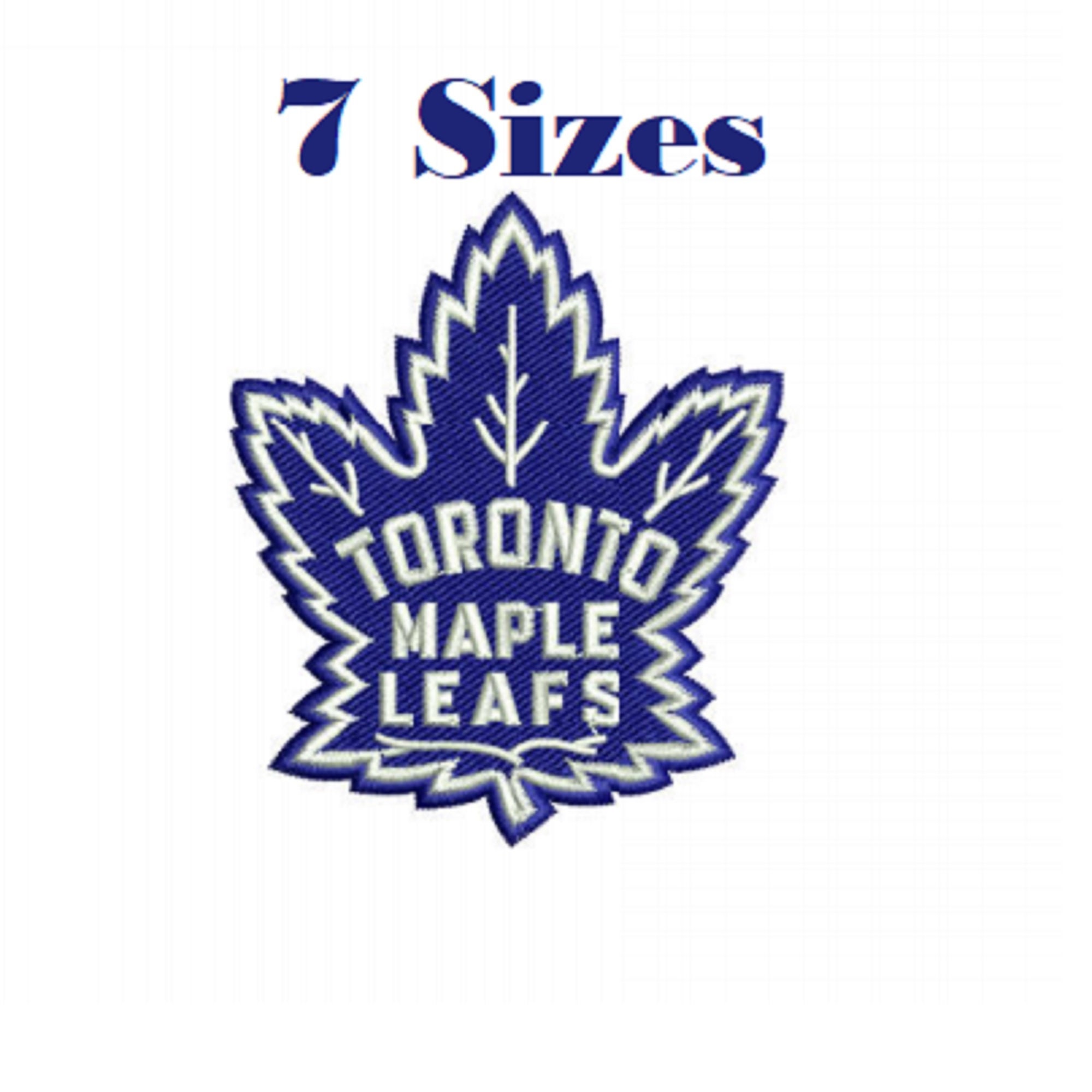 Toronto Maple Leafs Logo Digital Embroidery Design File 7 | Etsy
