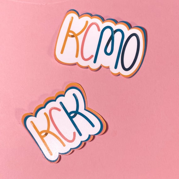 KCMO KCK Vinyl Waterproof Sticker - Etsy