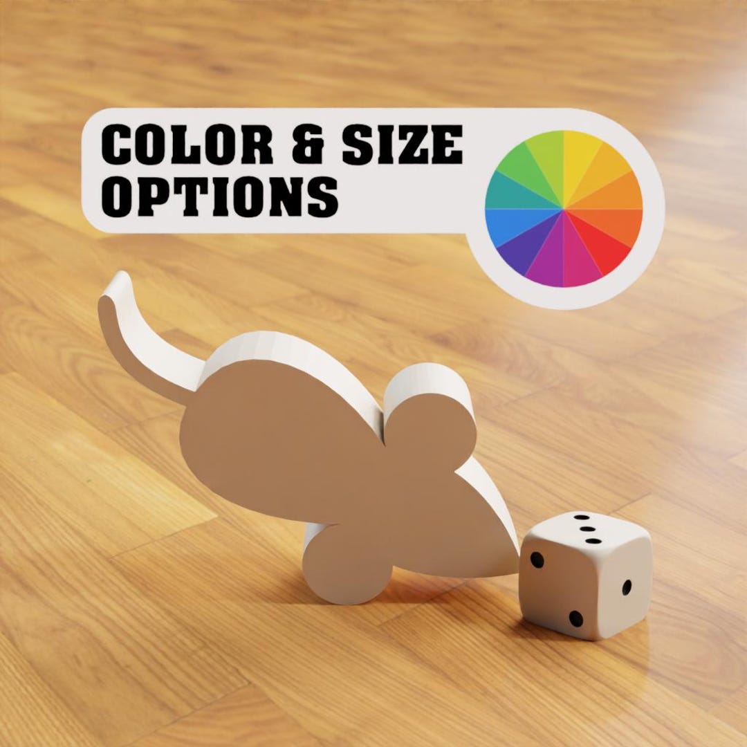 Rat, Mouse Meeple - Etsy