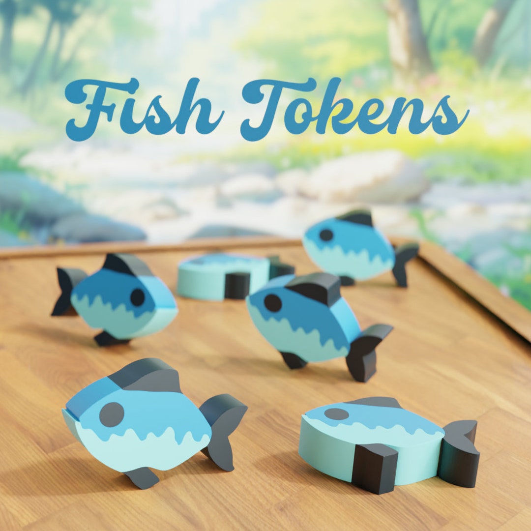 Fish Tokens - Etsy