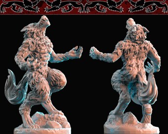 Werewolf Cake Topper - Etsy