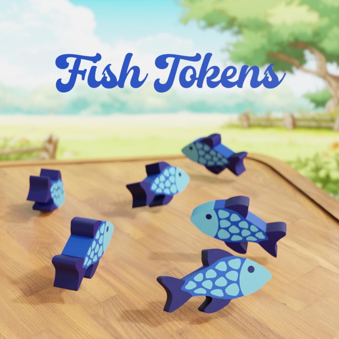Fish Tokens - Etsy