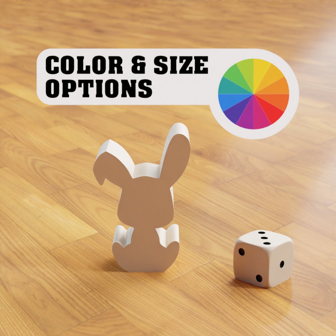 Rabbit Meeple AN049 - Etsy