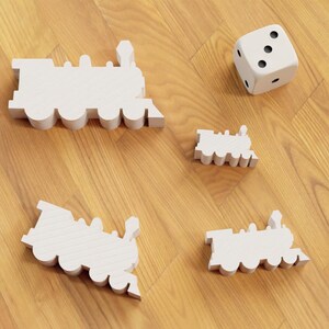 Train Meeple - Etsy UK
