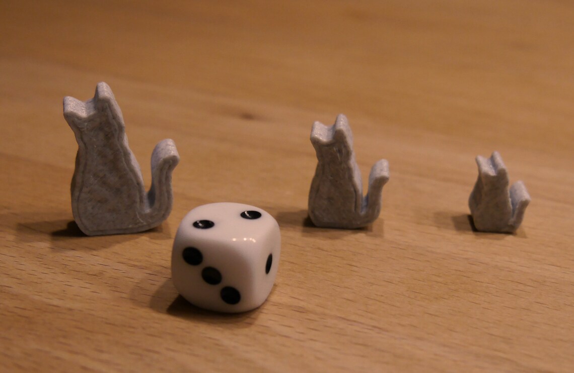 Cat Meeple Katze Meeple | Etsy