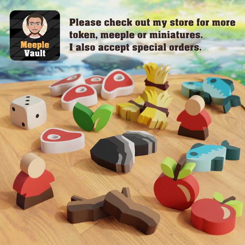 Fire Tokens - Etsy