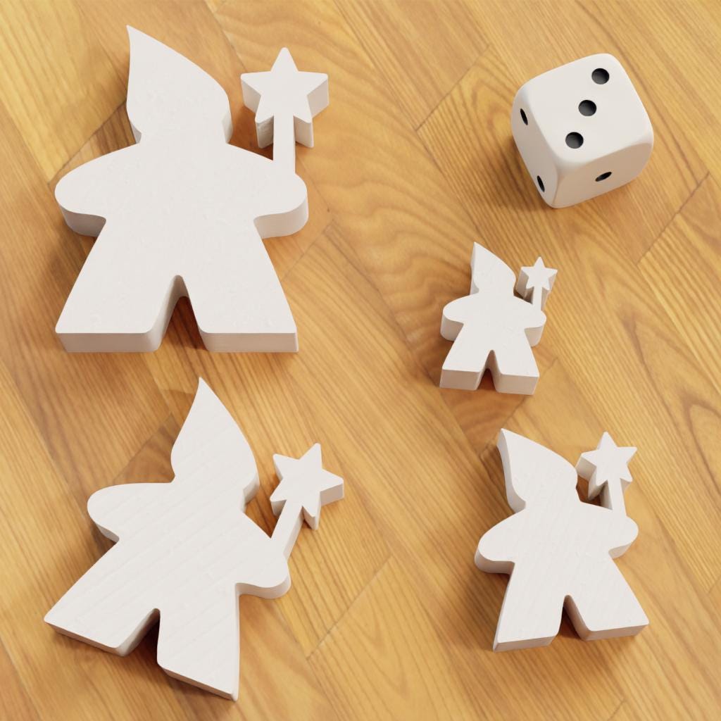 Wizard Meeple - Etsy