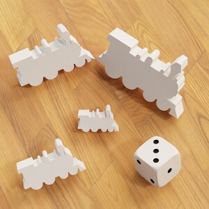 Train Meeple - Etsy UK