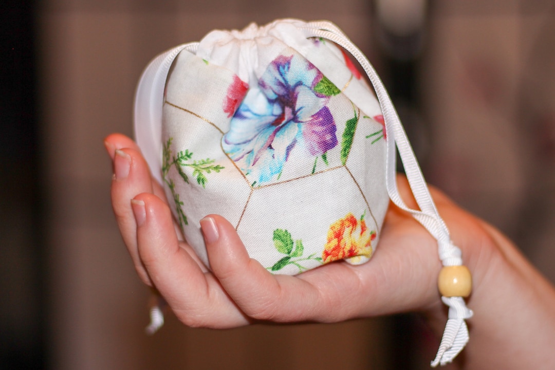 Custom D&D Dice Bag small Personalized, Reversible, Handmade, 100 ...