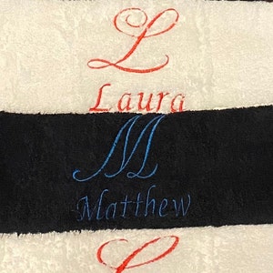 Personalised Embroidered Flannel / Face Cloth. Children's Flannel ...