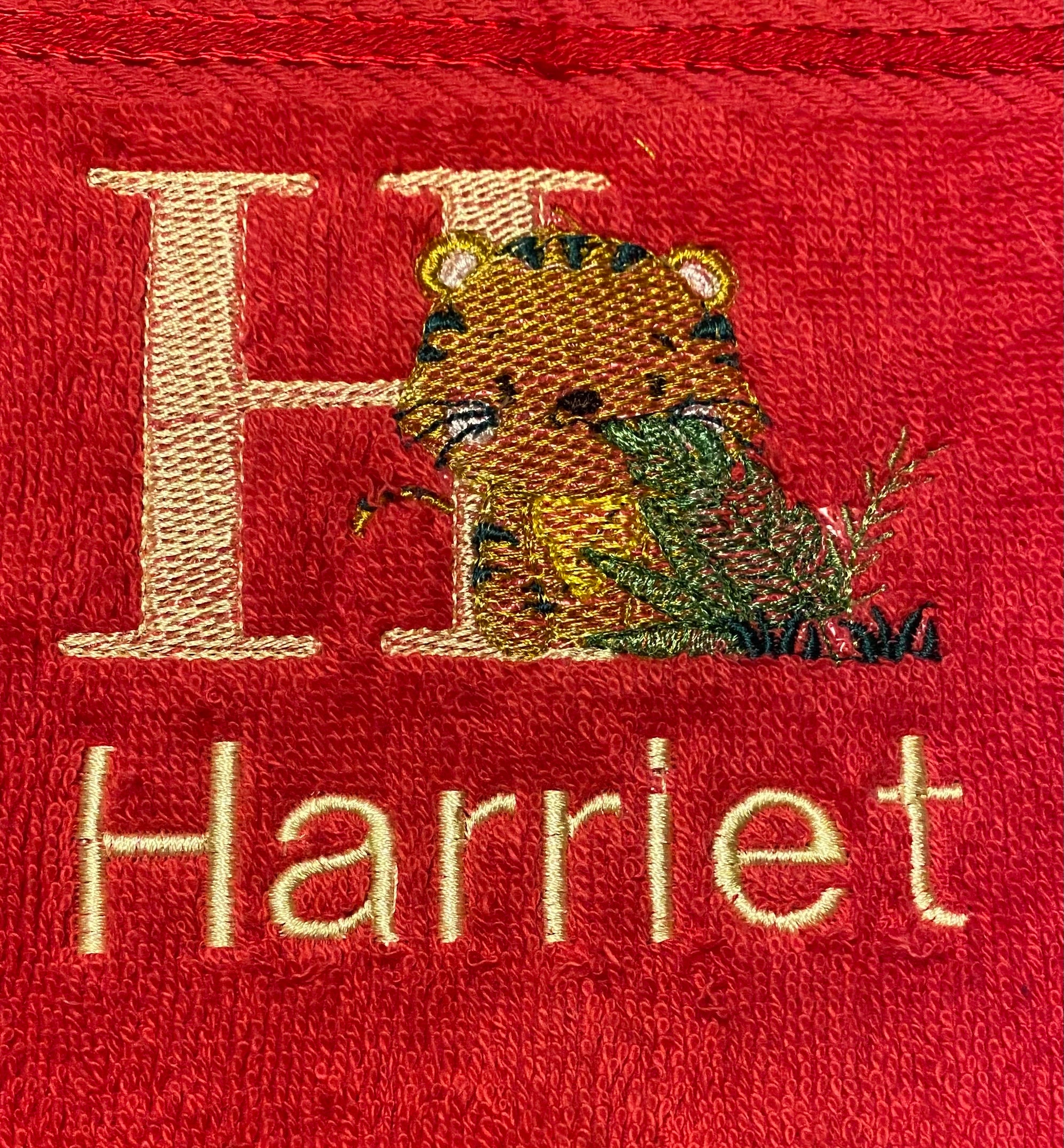 Personalised Embroidered Flannel, Face Cloth, Children's Flannel ...