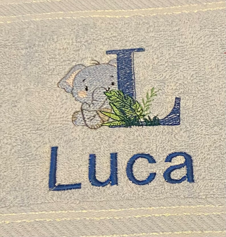 Personalised Embroidered Flannel Face Cloth Children's - Etsy