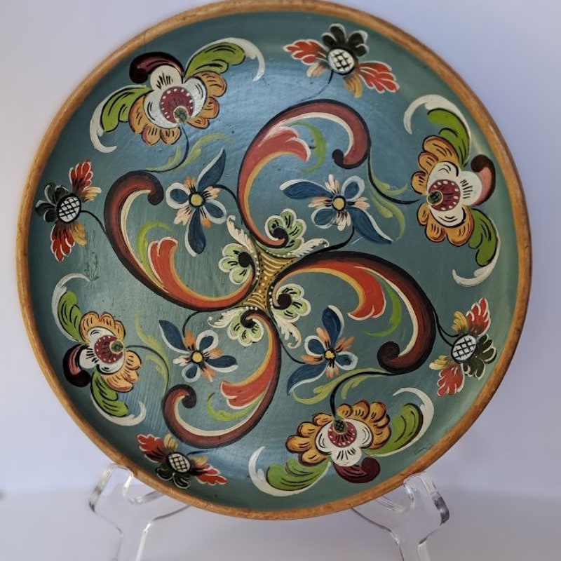 Norwegian Rosemaling - Etsy
