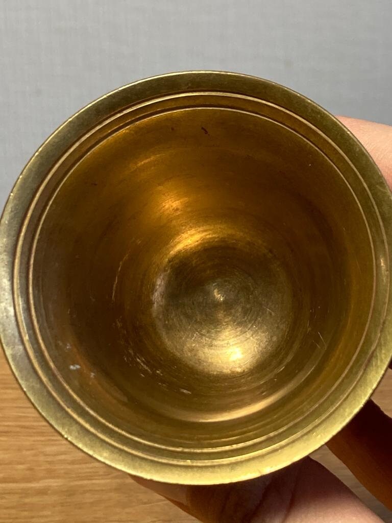 Small Antique Bronze Mortar With Handles 2'' - Etsy