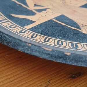 Ancient Greek Plate, Hand Made Copy of 500 B.c.plate, Made From ...
