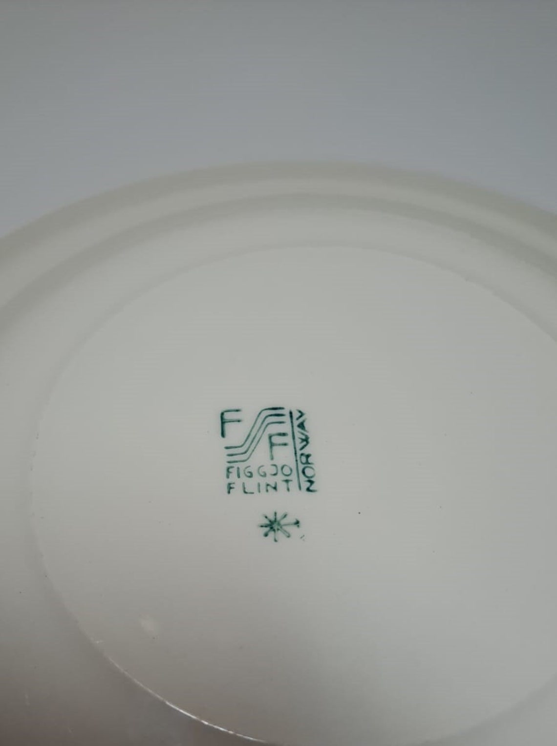 Figgjo Flint Norway Mid-century Porcelain Plate "apple", Made in 1950s ...