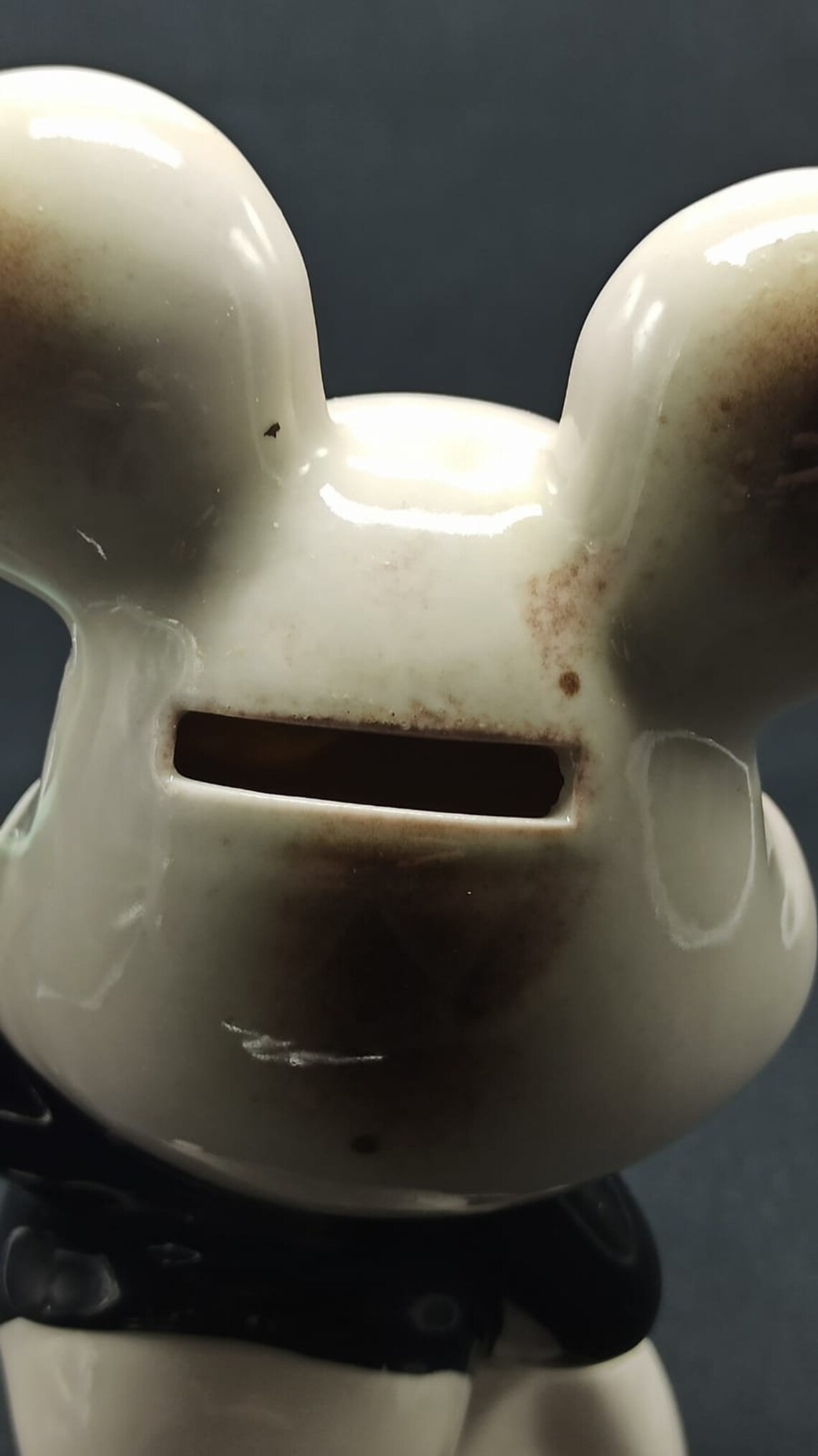 Vintage Porcelain Mickey Mouse Money Box | Etsy