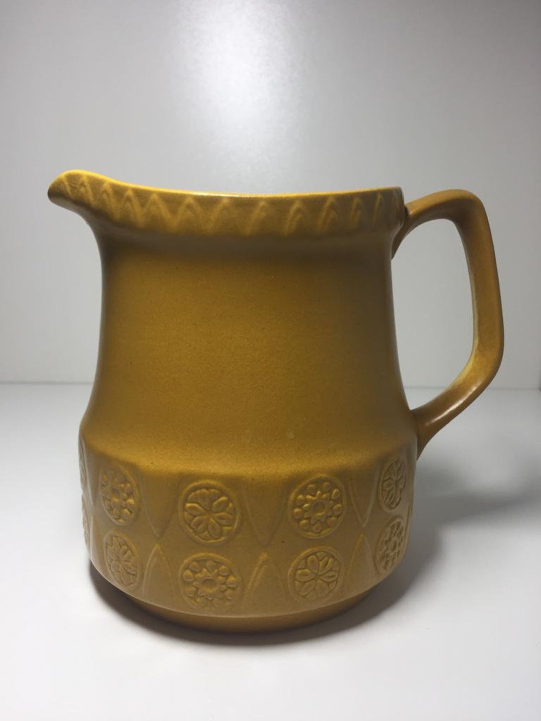 Rare Mid-century Crown Ducal Orange Jug: English Collectible Tableware ...