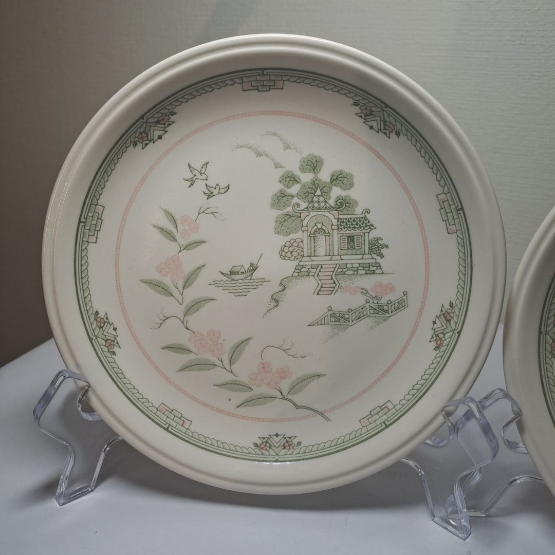 3 Mid-century Biltons Ironstone Pagoda Side Plates, Vintage England ...