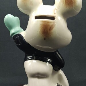 Vintage Porcelain Mickey Mouse Money Box | Etsy