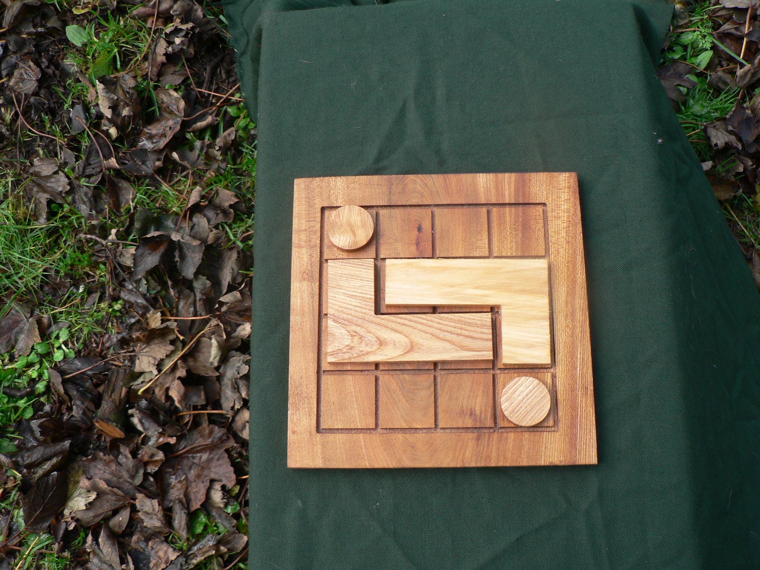 Wooden Board Game the L Game in Elm and Aspen - Etsy UK