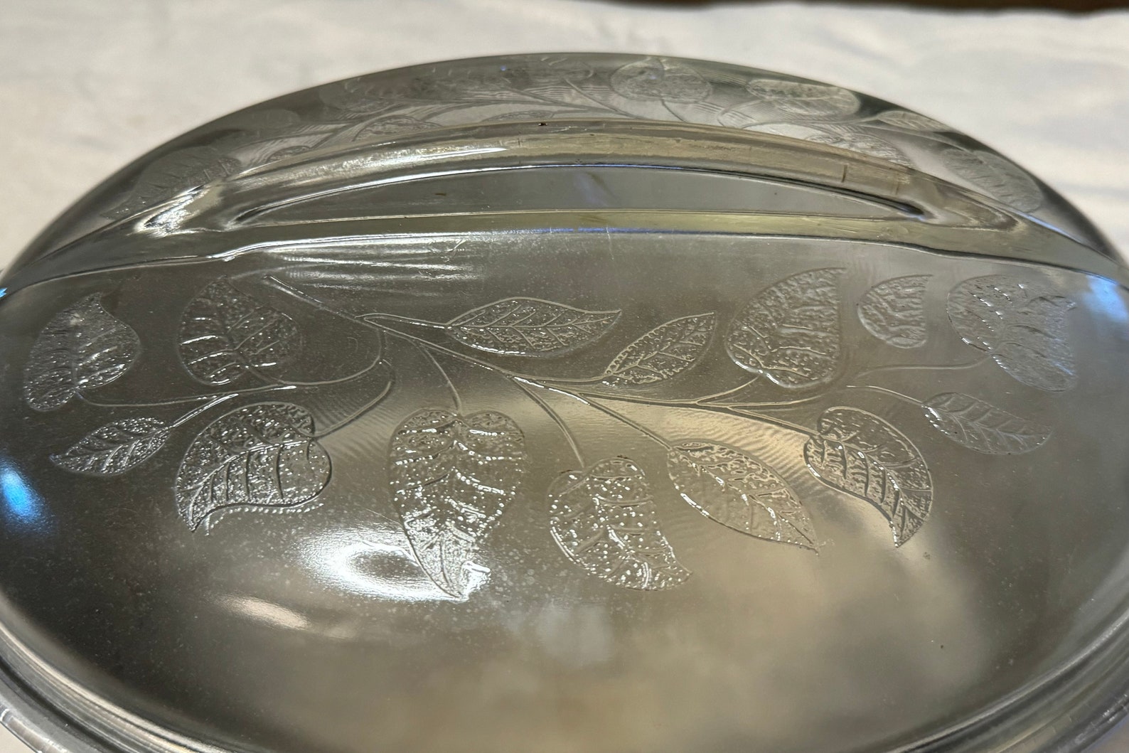 Vintage Aluminum Roaster - Household Institute - Glass Lid-h121g With ...