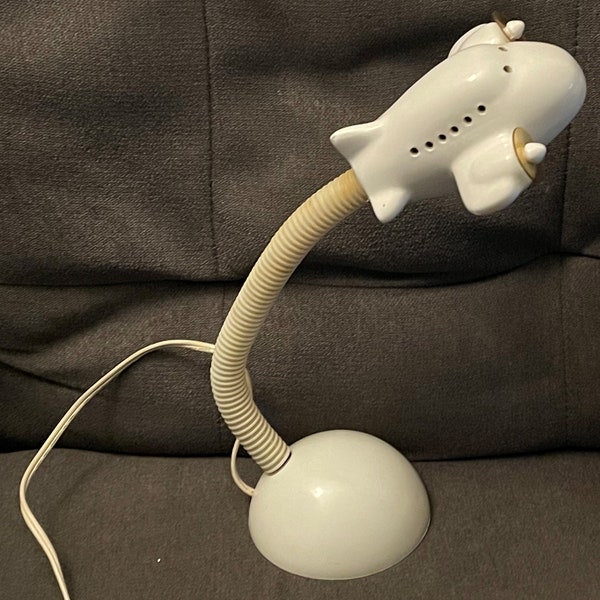 Vintage Airplane Desk Lamp - Etsy