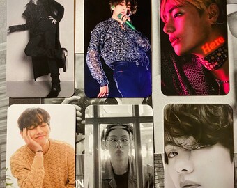 V Photocard - Etsy