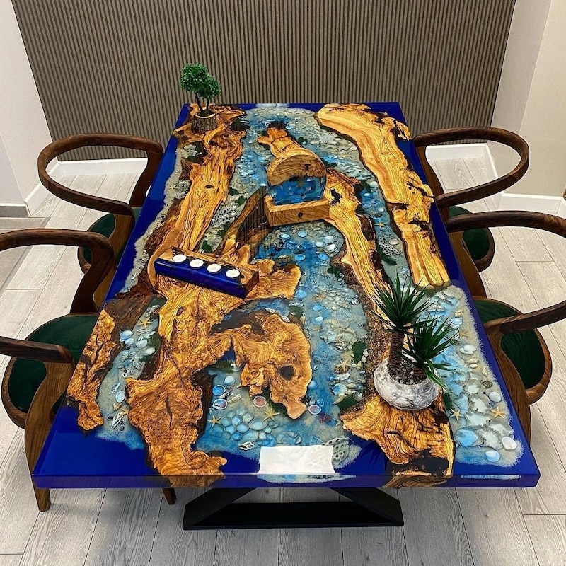 Epoxy Table Ocean - Etsy