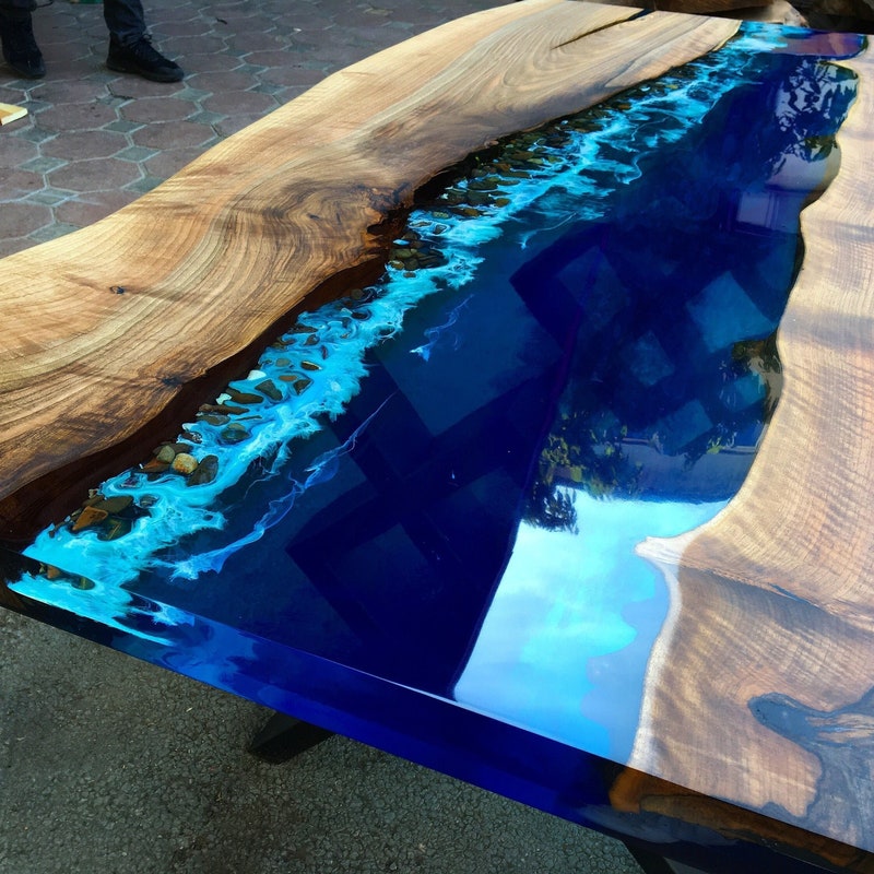 Resin Table - Etsy