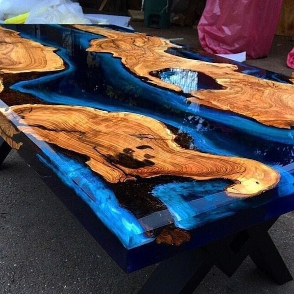 Resin Table - Etsy