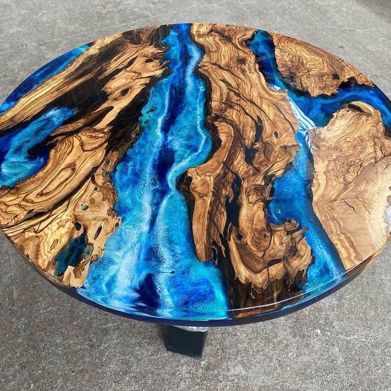 Pub Table Top Epoxy Round - Etsy