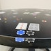Custom Order Diameter Resin Black Round Epoxy Table-dining Table-poker ...