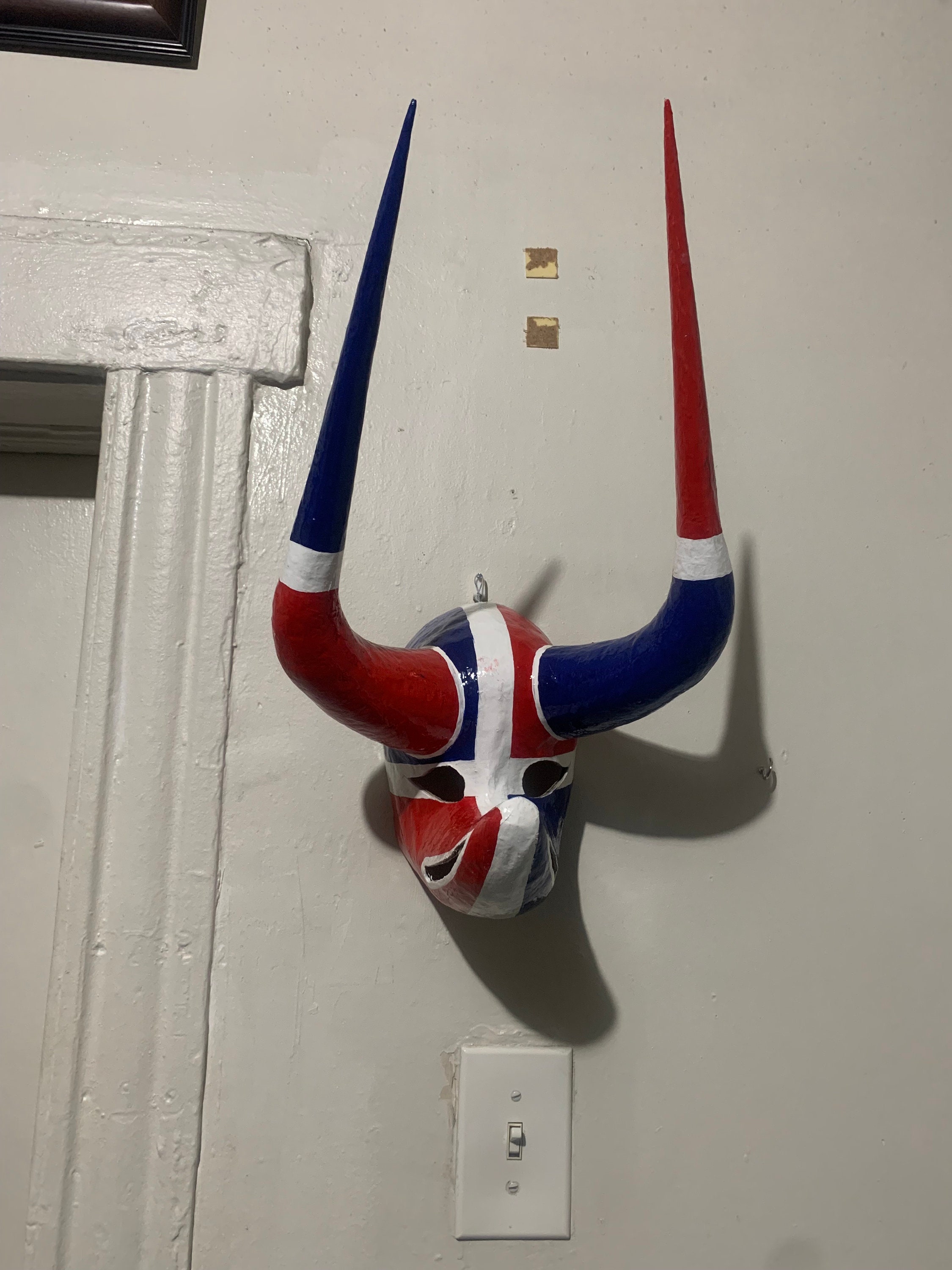 Dominican Carnival Mask for Wall Display 20 Height - Etsy