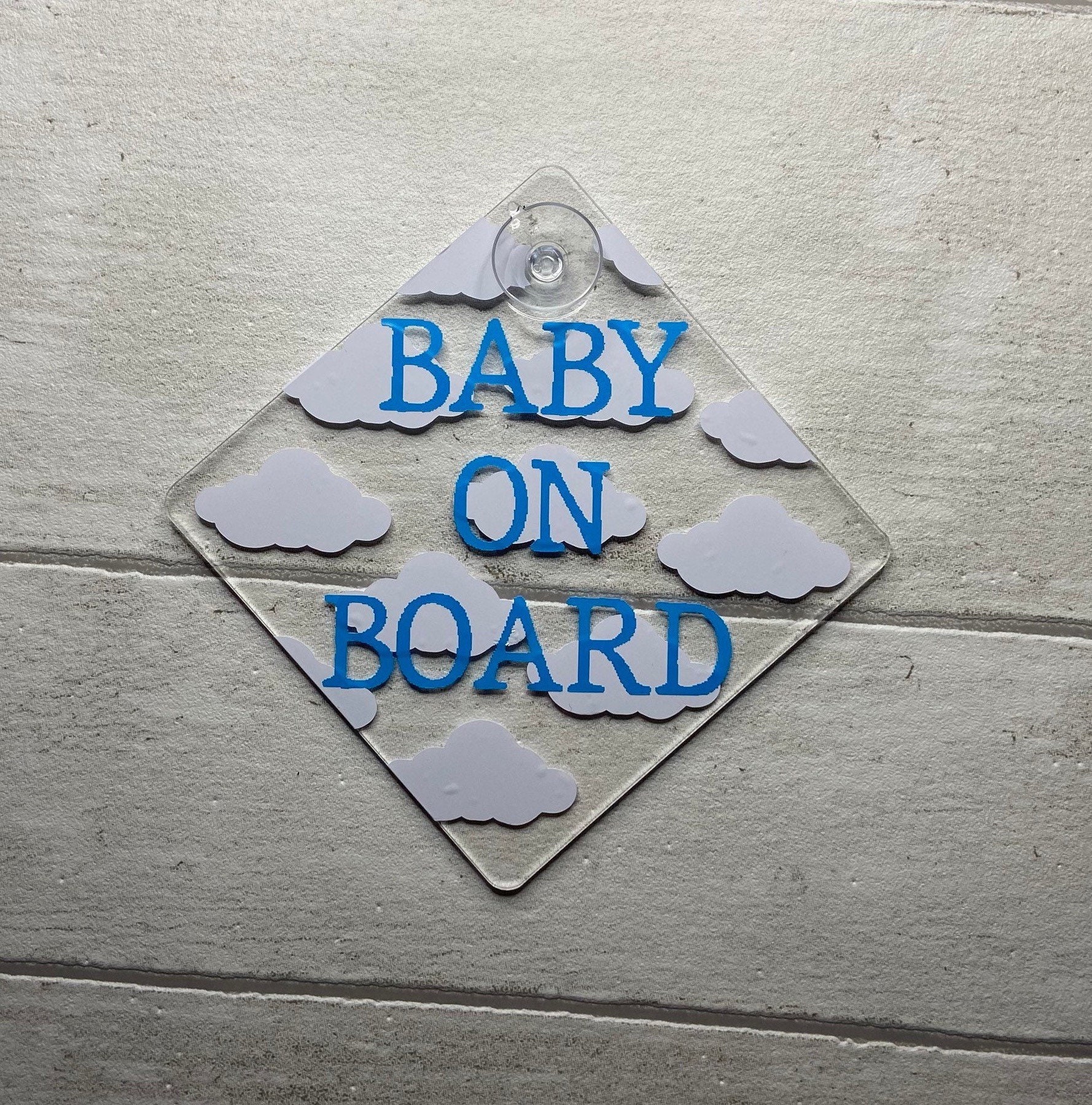 Baby on Board Car Sign | Etsy
