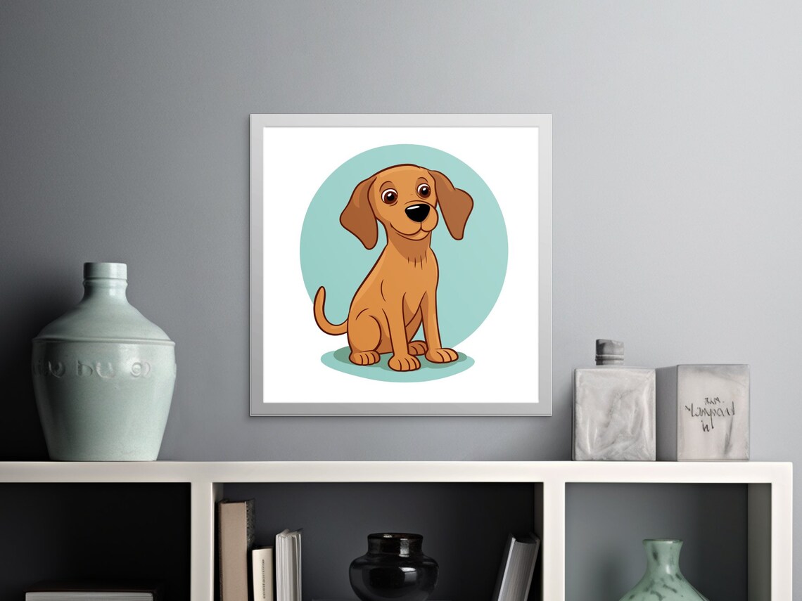 INSTANT Download. Cute Dog Cartoon SVG PNG & Eps, Commercial Use ...
