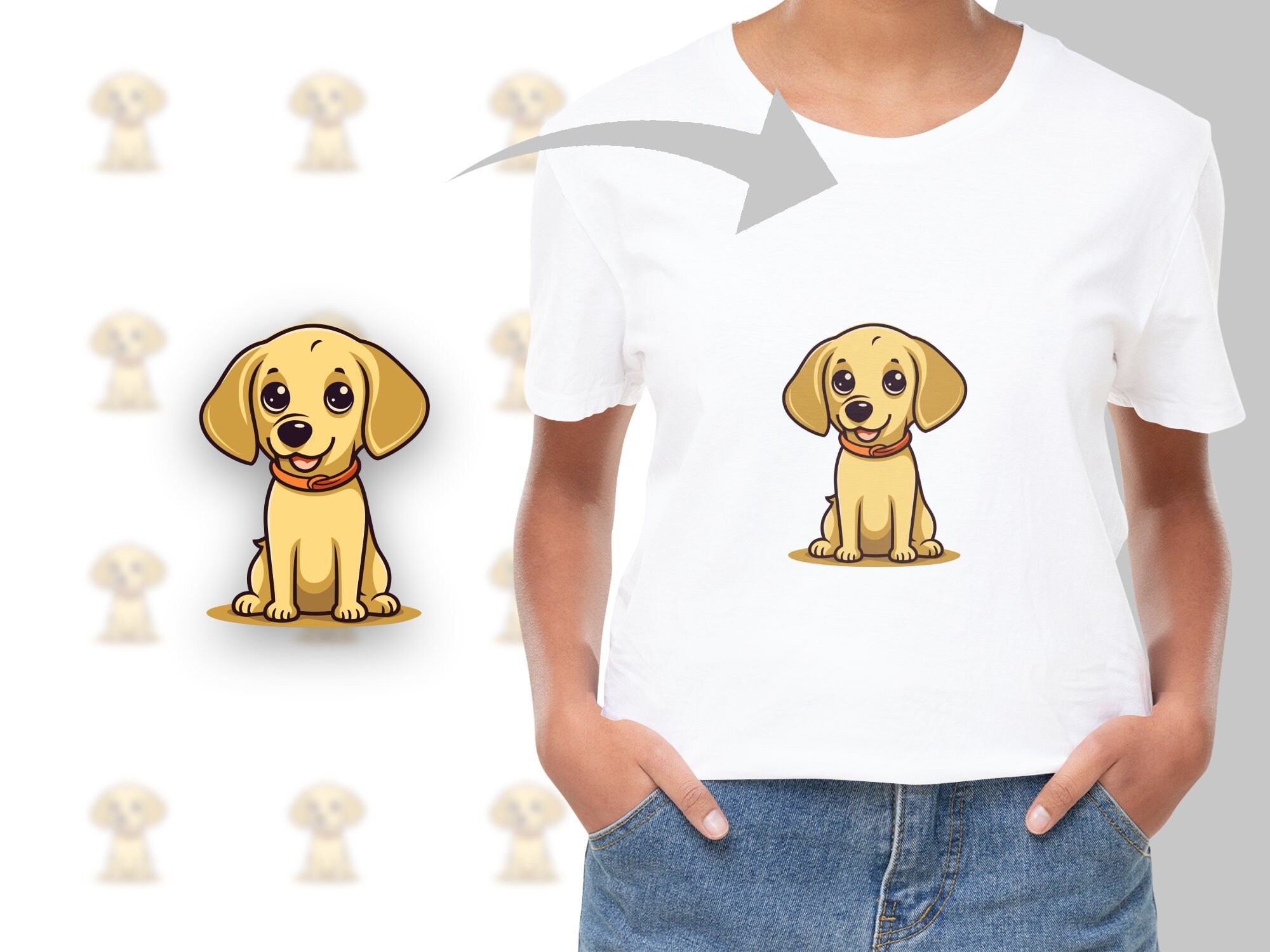 INSTANT Download. Cute Dog Cartoon SVG PNG & Eps, Commercial Use ...