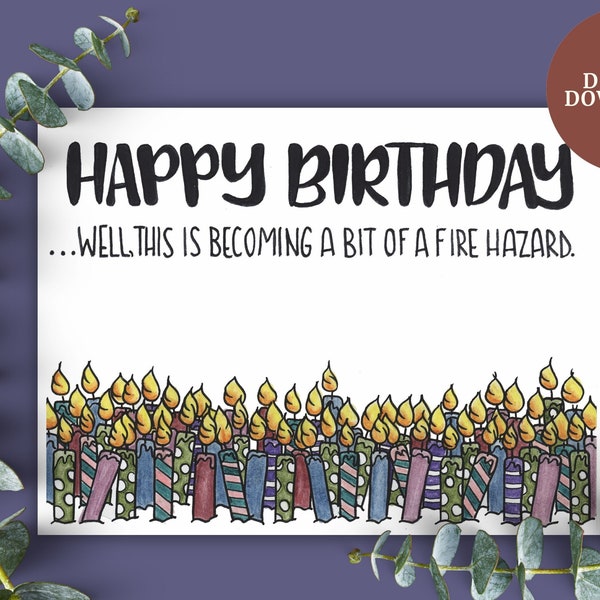 Fire Hazard Cards - Etsy