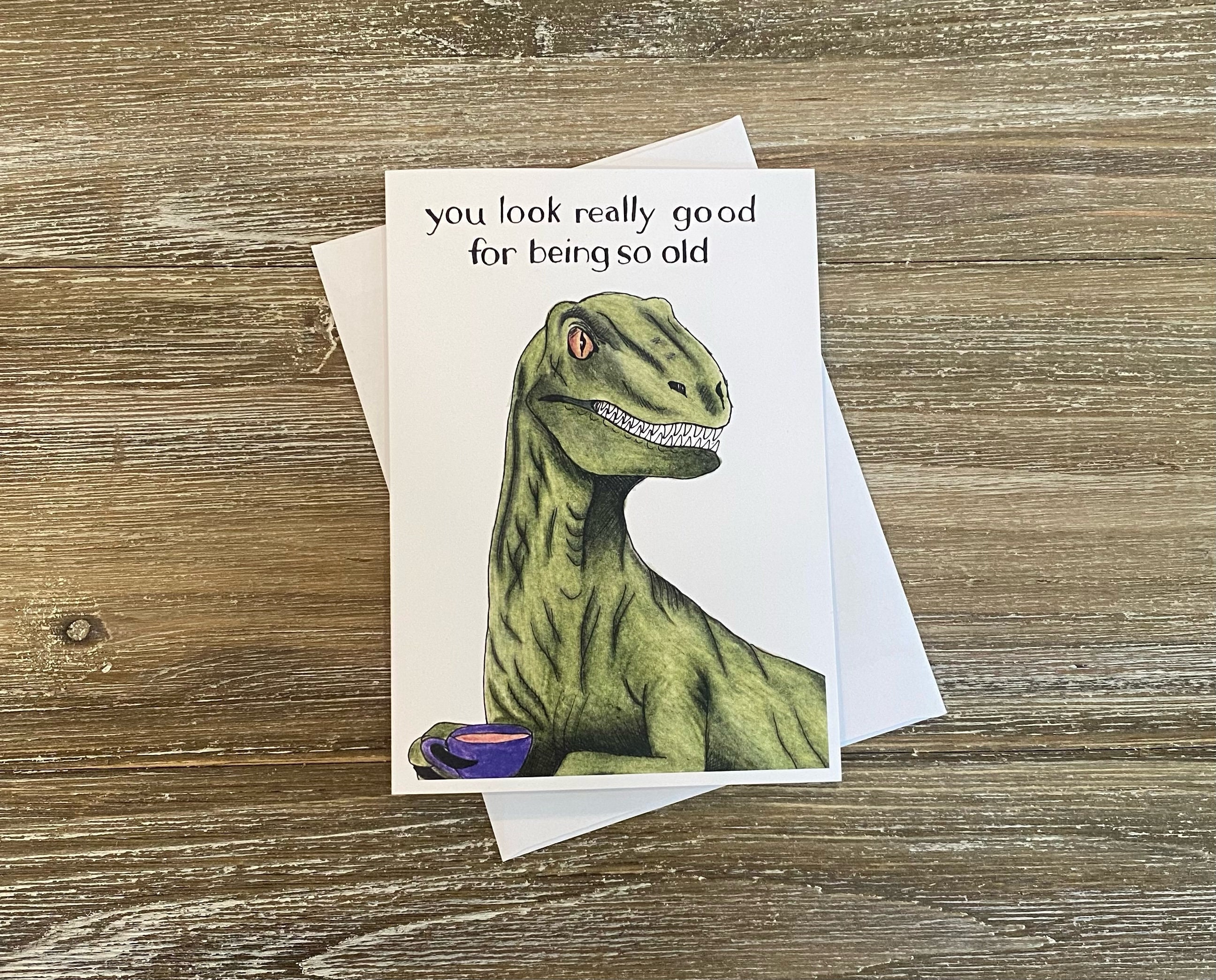 Raptor Shark Memes You Look Really Good For Being So Old | Birthday