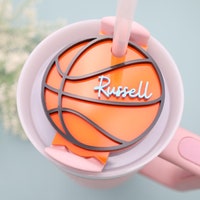 Tumbler Topper Softball or Baseball Stanley Topper - Etsy