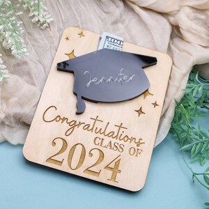 Graduation Money Gift Holder, Personalized Graduation Cash Holder ...