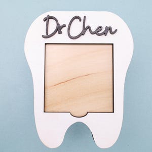Custom Tooth-shaped Sticky Note Holder, Dental Stationery, Custom ...